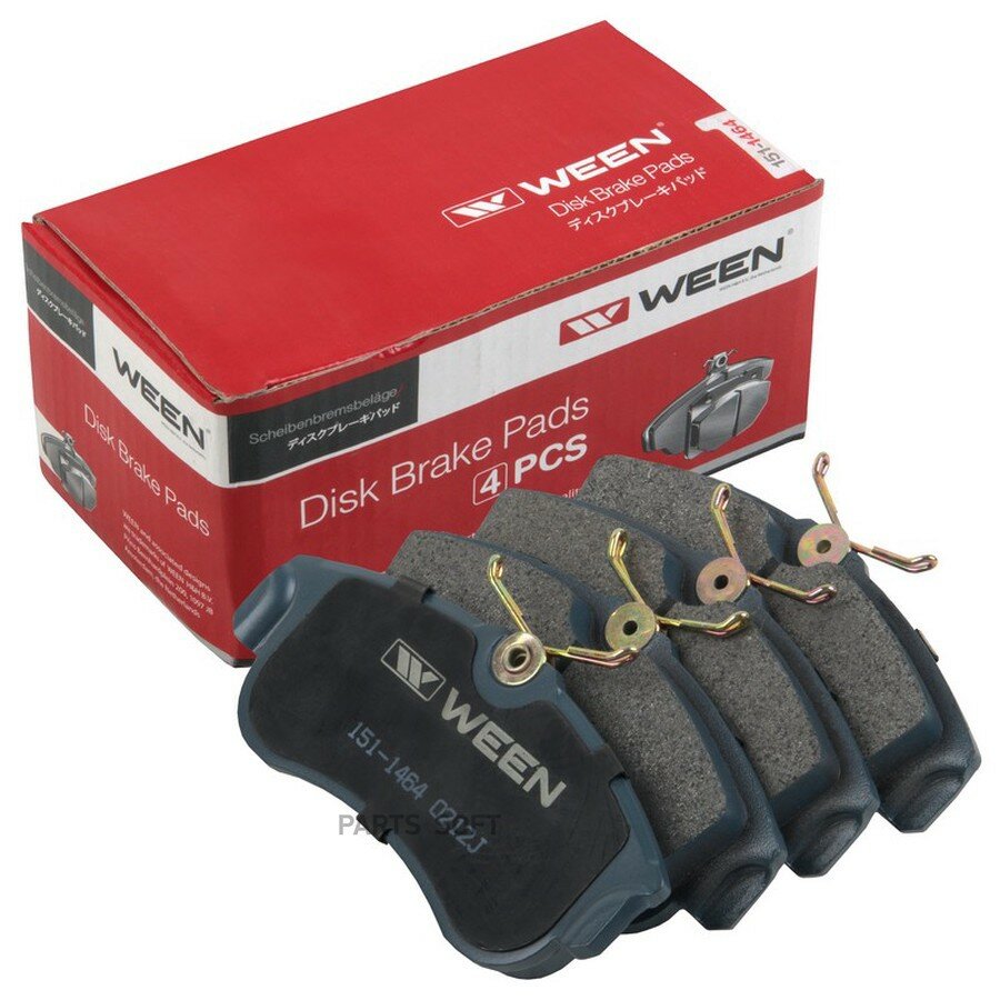 WEEN 151-1464 Тормозные колодки дисковые передние NISSAN Almera (N15, N16), Primera (P10, P11)