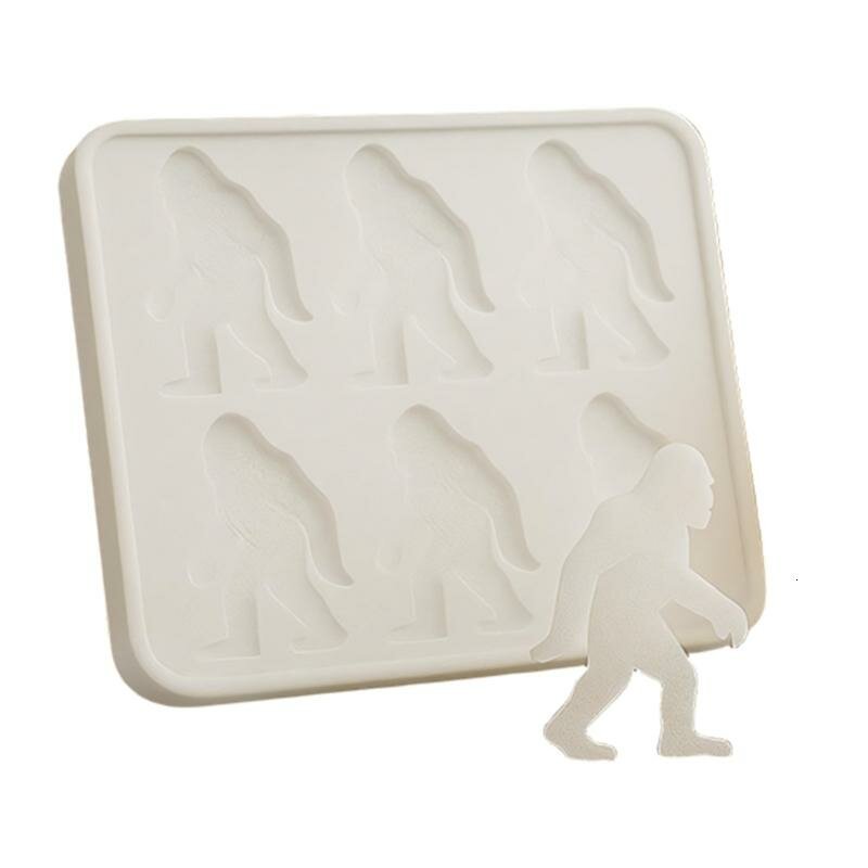Силиконовая форма для льда «Большие ножки», Белый