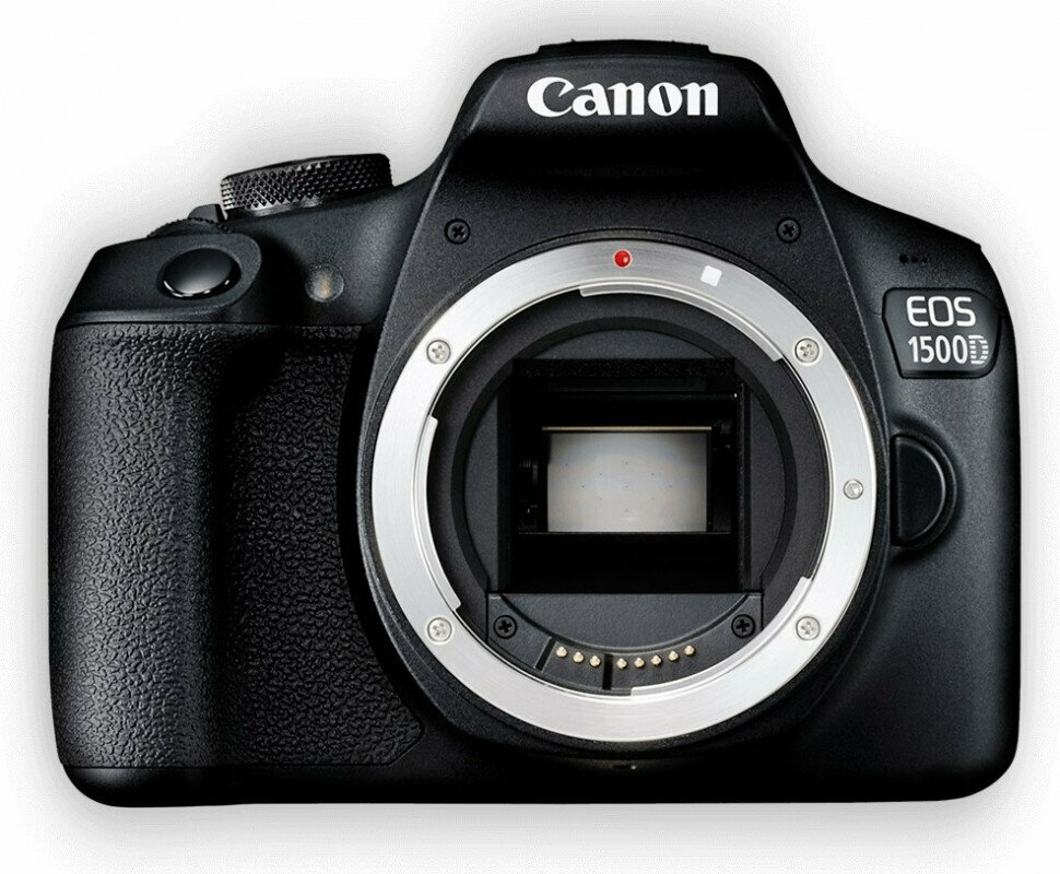 Фотоаппарат Canon EOS 1500D body, 24,1Мп, матрица APS-C, компактный, цифровой стабилизатор