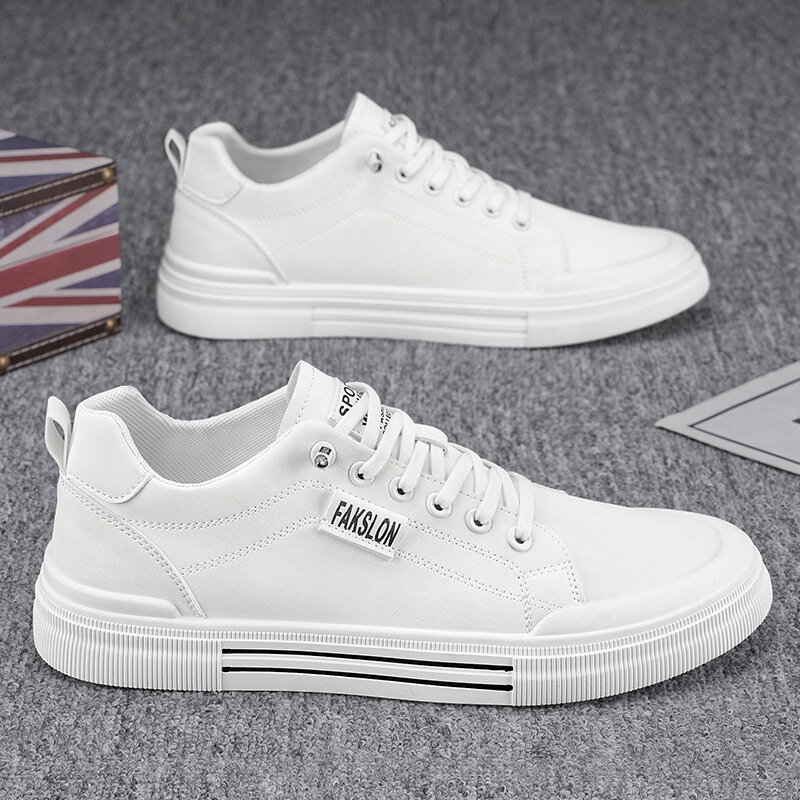 LUO Обувь мужская Осенняя для бизнеса Бобуши стиль британский/SM7761 white