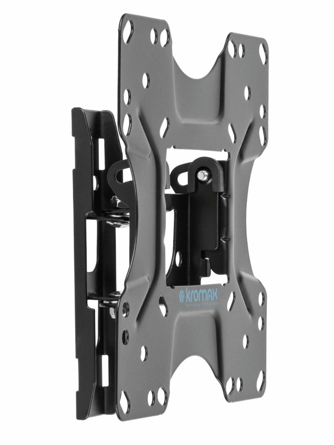 Кронштейн для телевизора настенный наклонно-поворотный, 19-43, 30 кг - Kromax OPTIMA-201