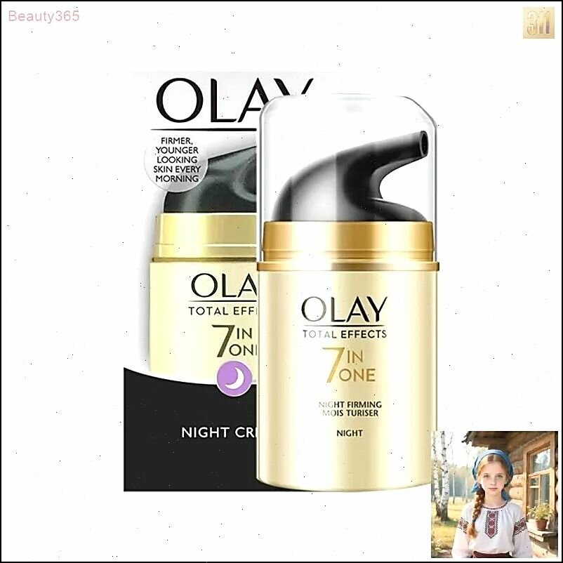 Ночной крем Olay Regenerist 7-в-1, 50 мл Интенсивное восстановление + антивозрастной уход