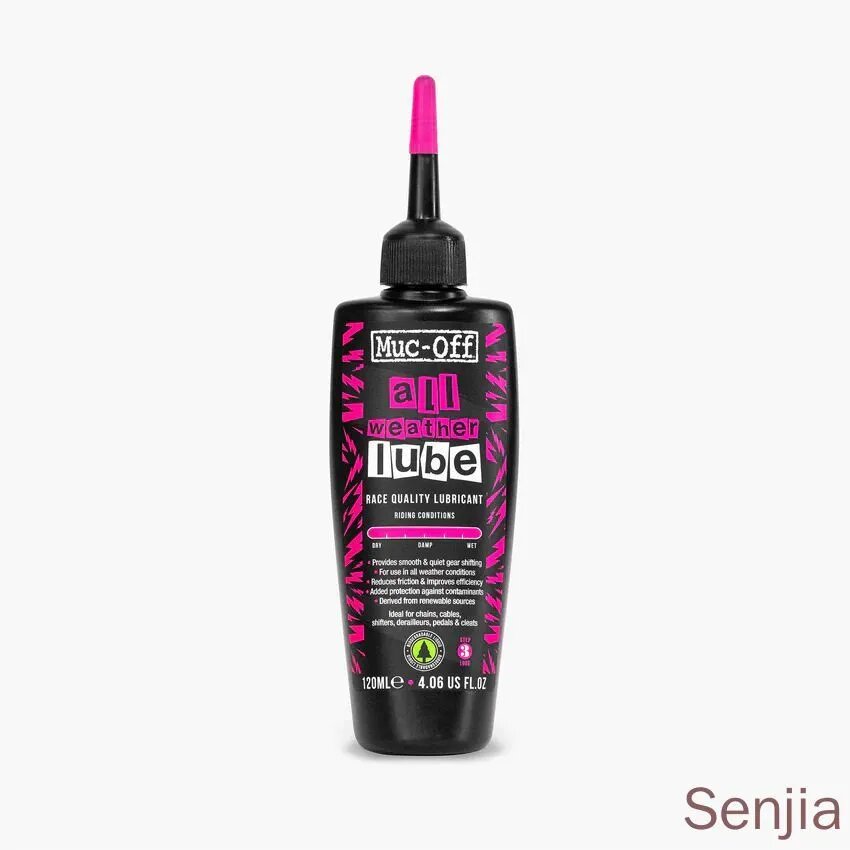 Велосмазка Muc-Off All-Weather Chain Lube для цепей, тросов, переключателей, 120 мл