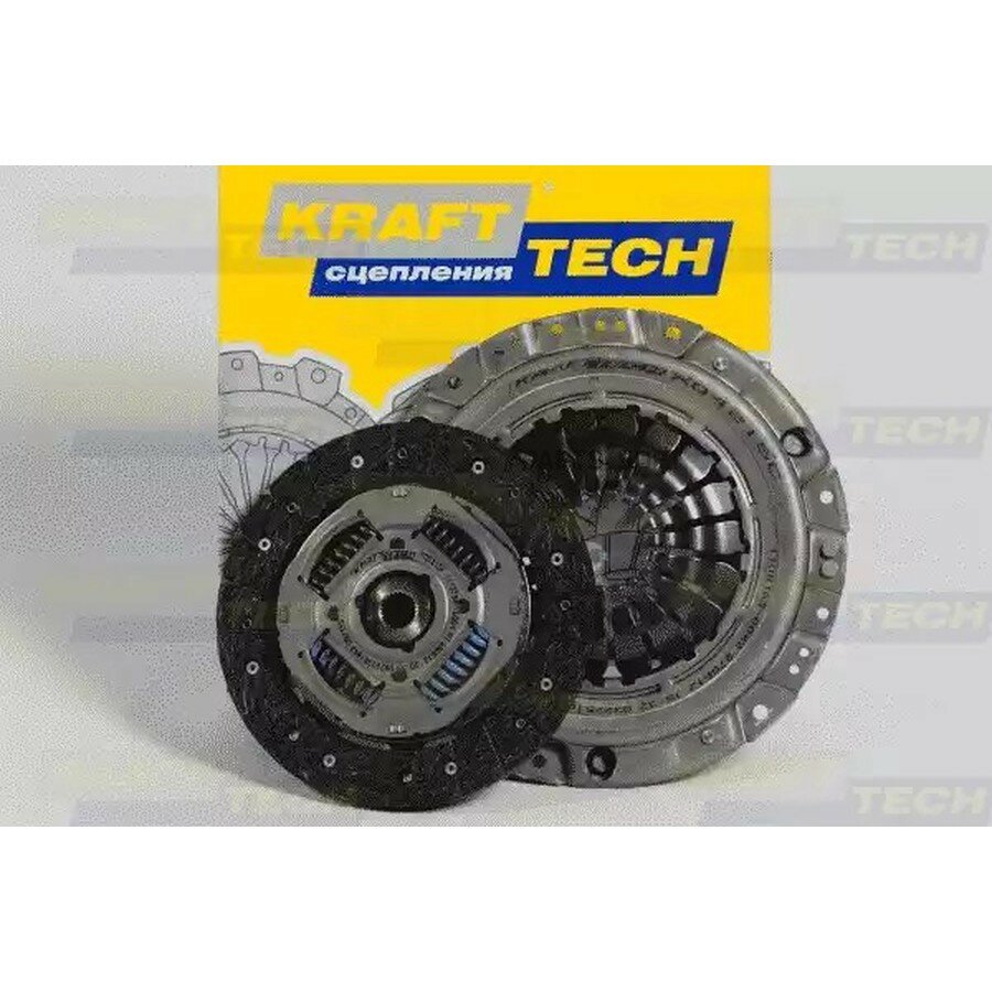 Сцепление в сборе без выжимного подшипника KRAFTTECH W05215B9 | цена за 1 шт