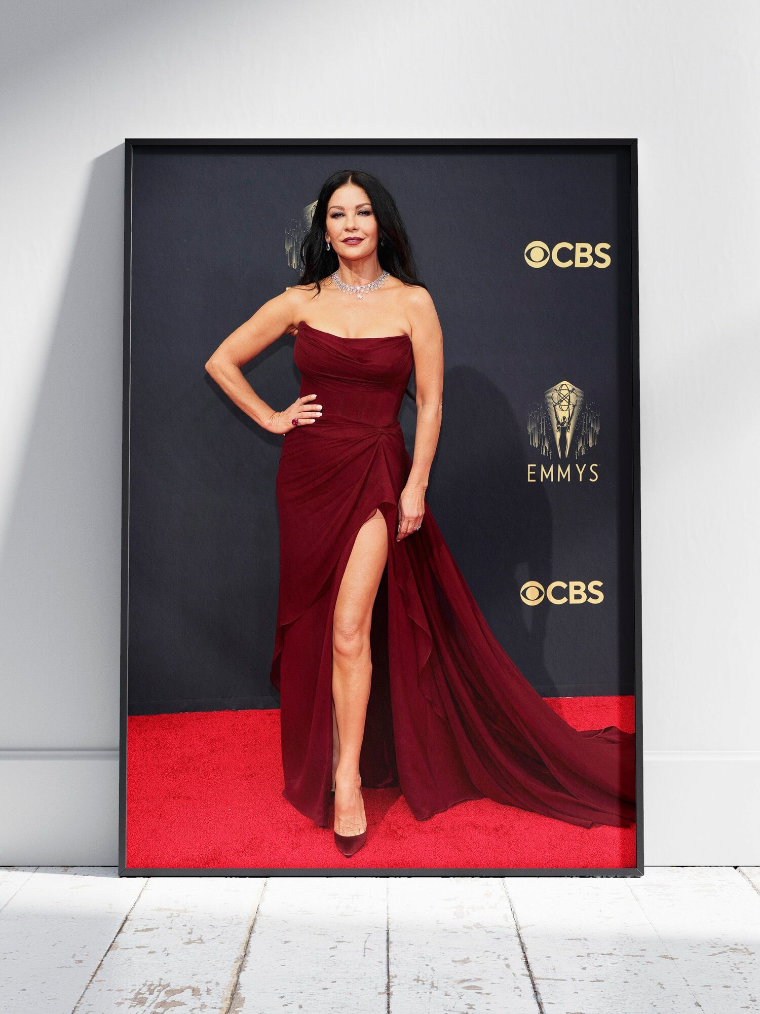 Плакат на стену для интерьера Кэтрин Зета Джонс (Catherine Zeta Jones 36) - Постер по актеру фильма, кино, сериала формата A4 (21x30 см)