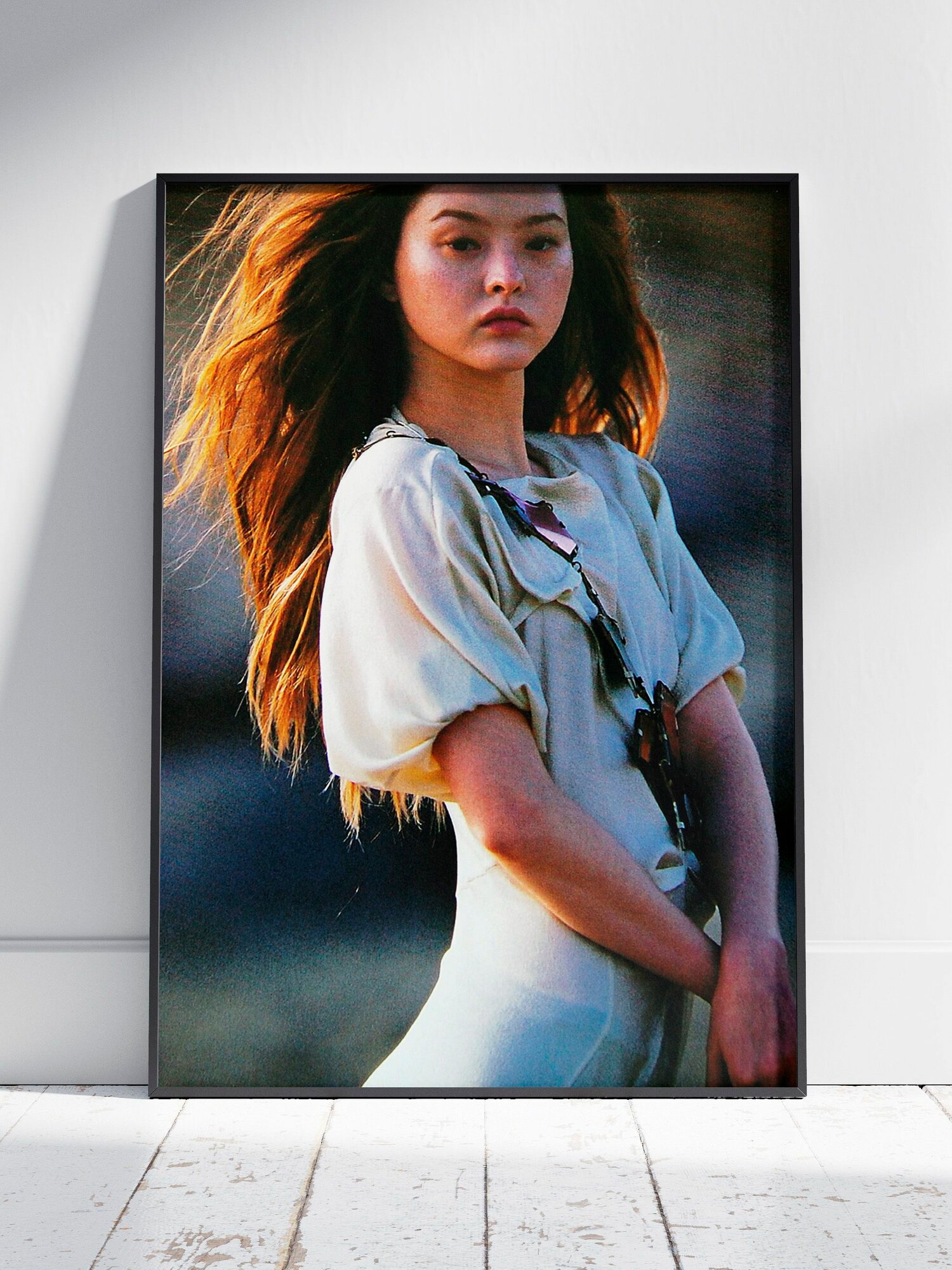 Плакат на стену для интерьера Девон Аоки (Devon Aoki 15) - Постер по модели, бренду и моде формата A4 (21x30 см)
