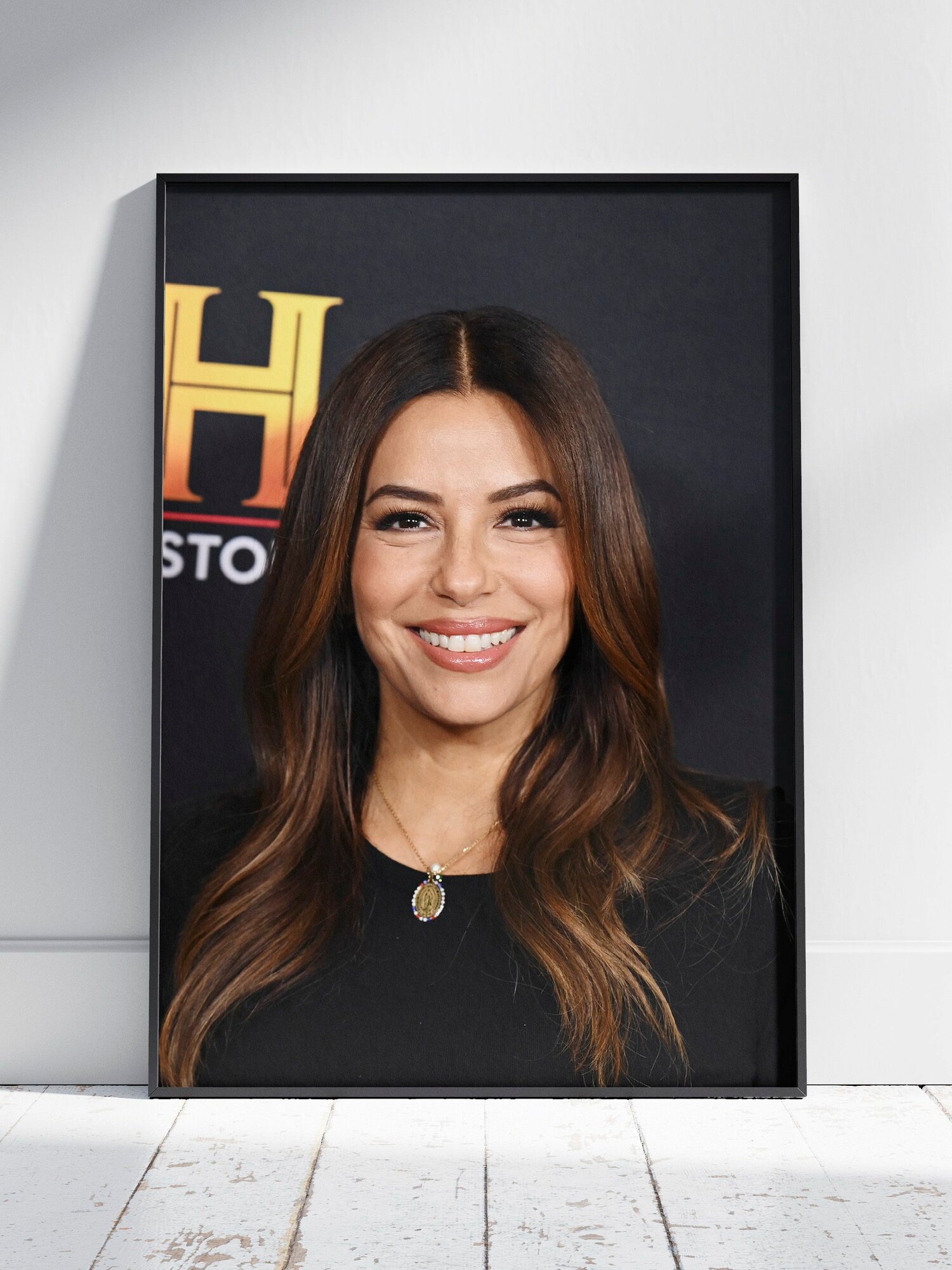Плакат на стену для интерьера Ева Лонгория (Eva Longoria 9) - Постер по актеру фильма, кино, сериала формата A4 (21x30 см)