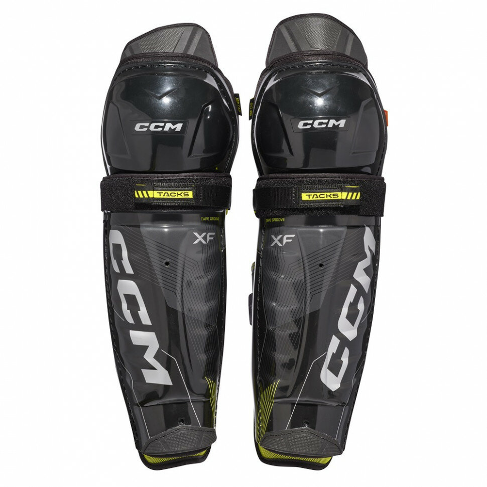 Щитки хоккейные полевого игрока CCM Tacks XF JR (13" (147-157 см))