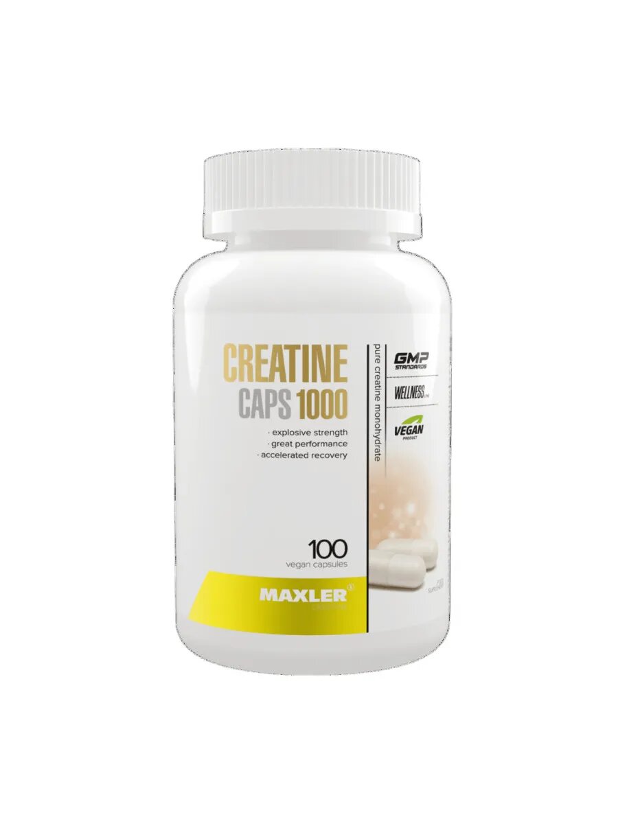 Макслер Креатин 1000 / Maxler Creatine 1000 капсулы по 1,01