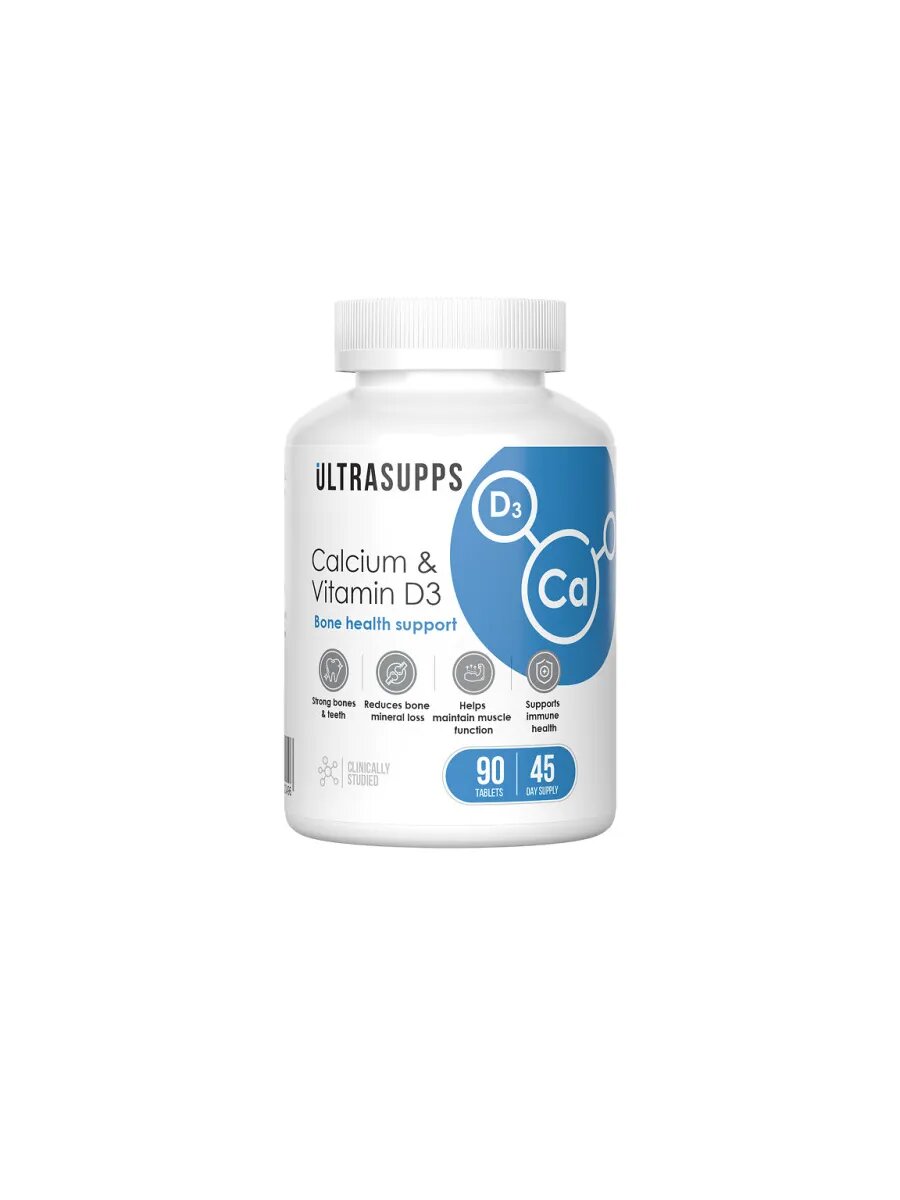 Ультрасаппс Кальций и Витамин Д3 / Ultrasupps Calcium &
