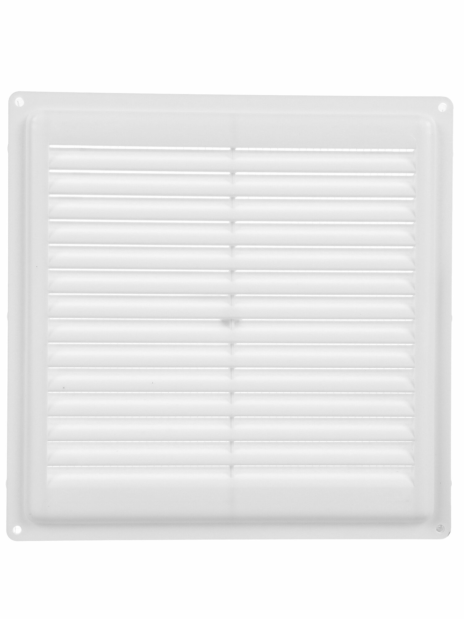 Решетка вентиляционная Viento 200х200 мм пластиковая с сеткой для вытяжки и приточной вентиляции, модель 2020ЭС, Россия