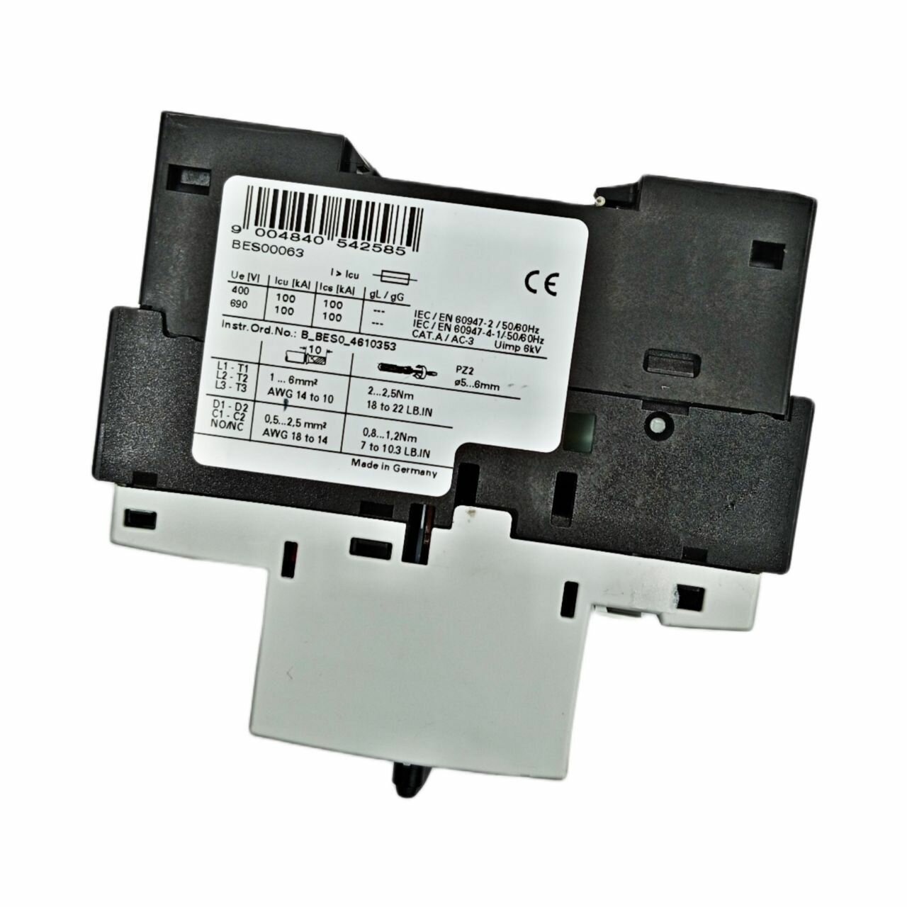 BES00063 Автомат защиты двигателя пускатель электродвигателя Schrack