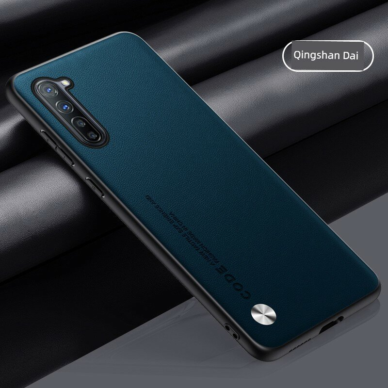 Чехол для OPPO K7 матовый антицарапинный, голубой цвет, полная защита от падений