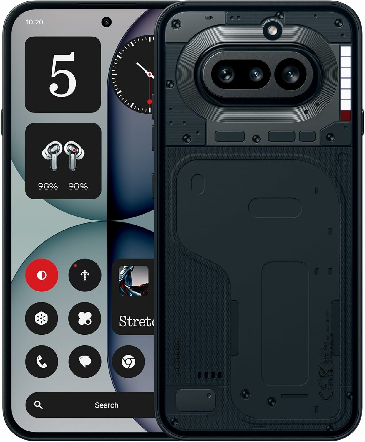 Смартфон Nothing Phone (4A) 12/256 Black, 6.78 дюйма, 120Гц, AMOLED