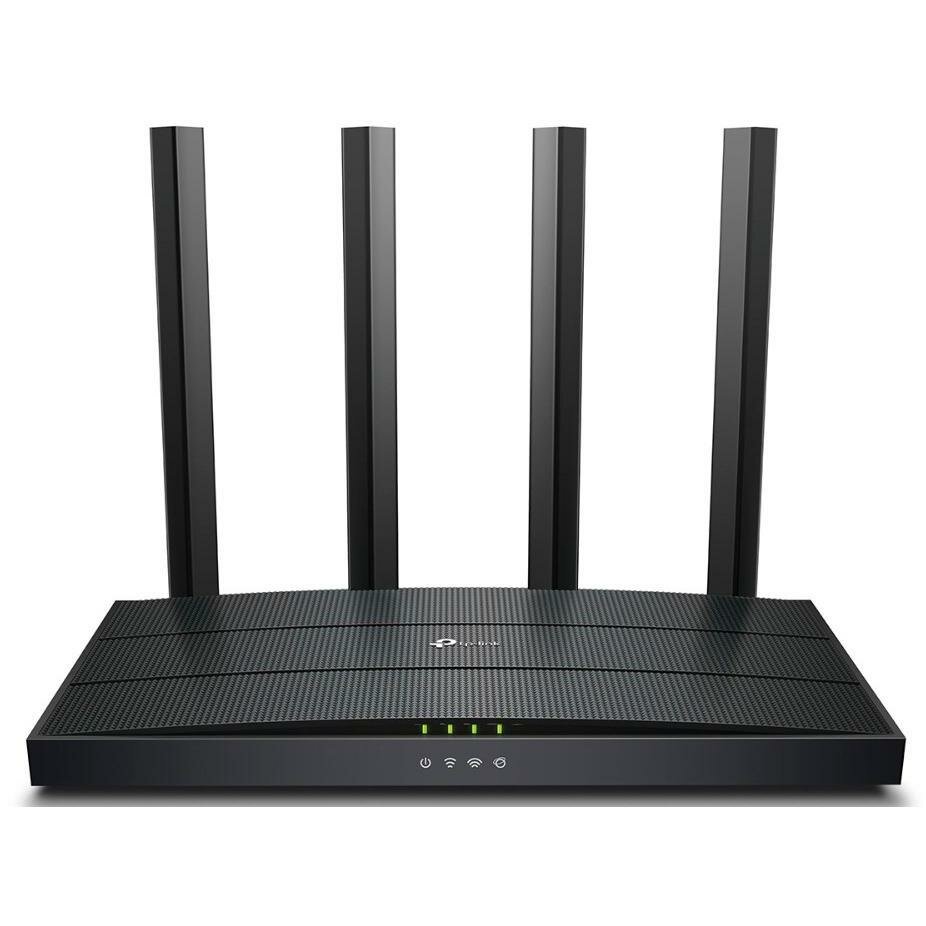 Беспроводной маршрутизатор TP-Link Archer AX12, Wi-Fi 6, AX1500, 2.4/5ГГц, 3 LAN, черный
