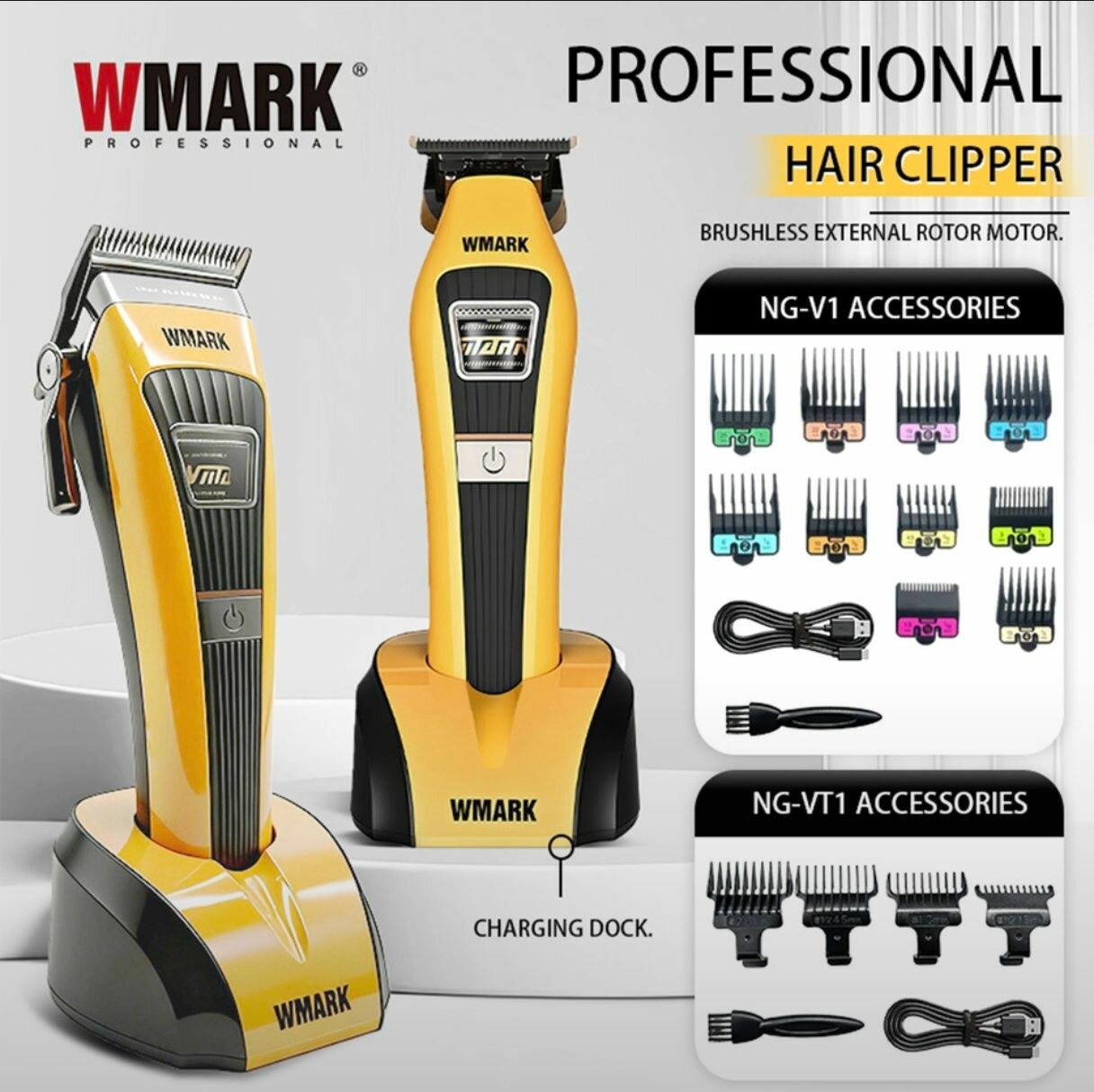 Машинка для стрижки WMARK VT1 COMBO