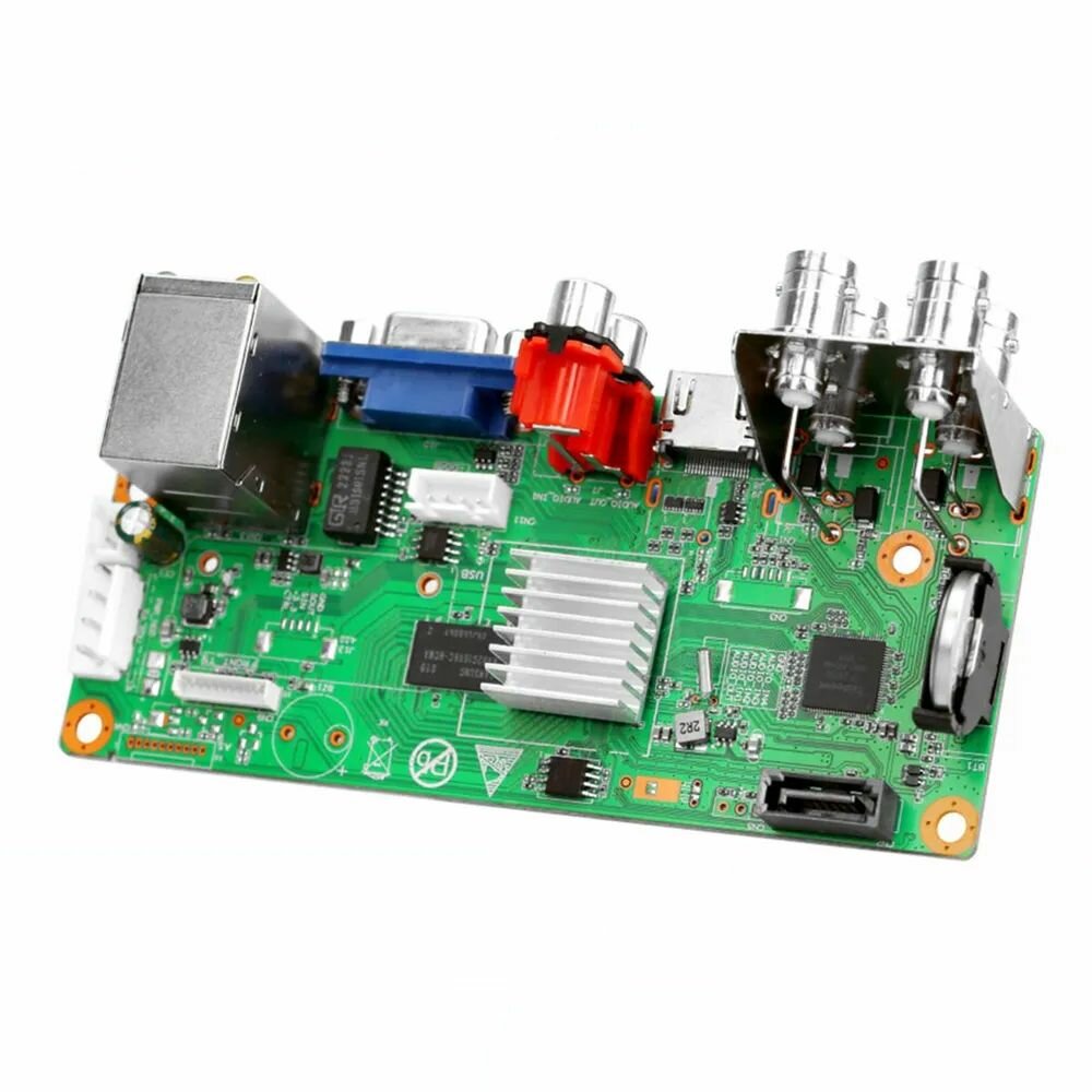 H.265X 4-канальный 1080P IP-видеорегистратор XMEYE NVR 4 канала 6 в 1 AHD TVI CV