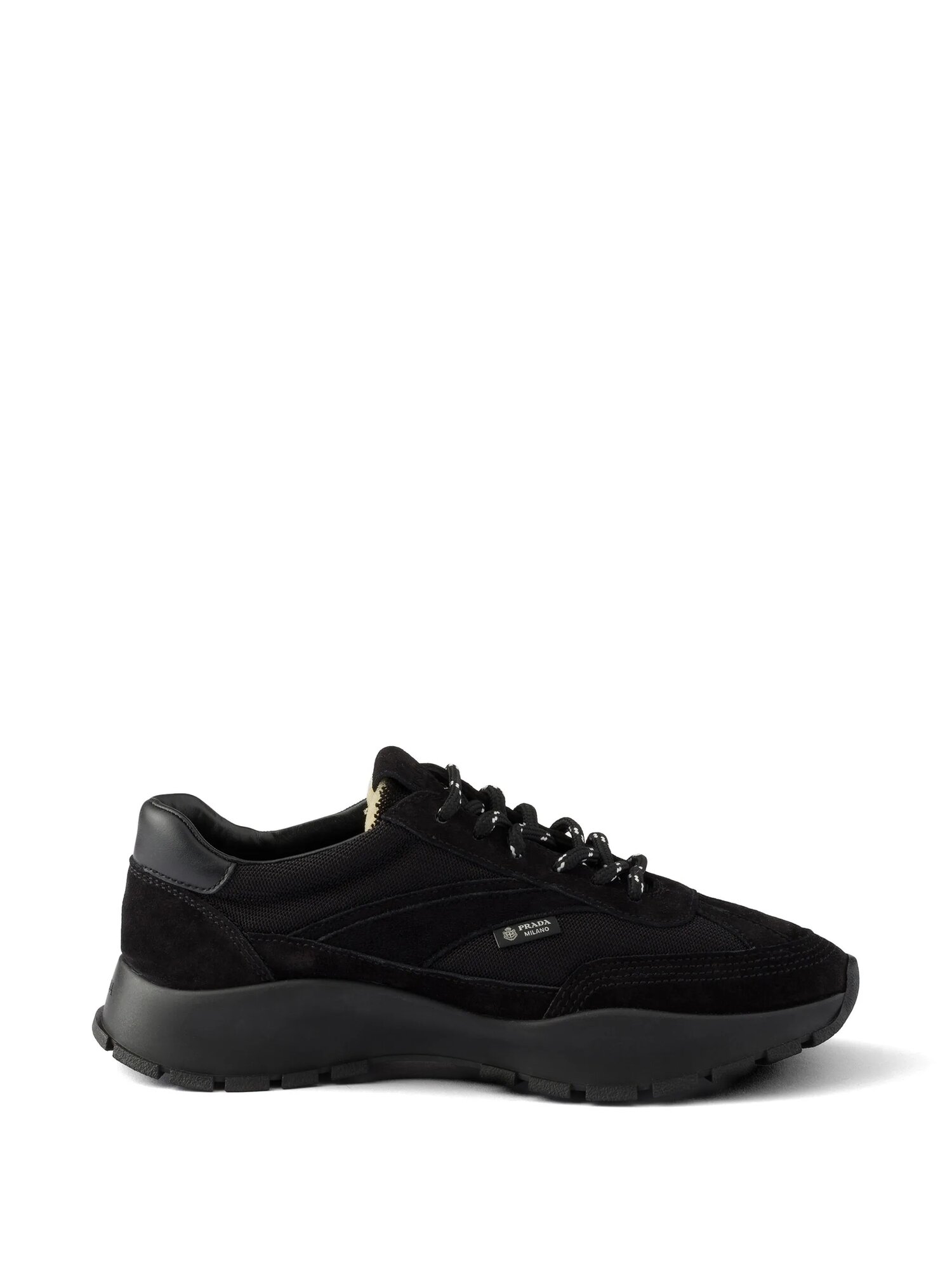 Кроссовки Mesh fabric and suede sneakers
