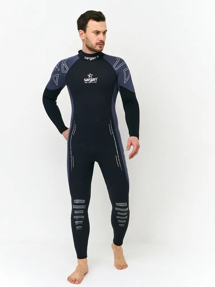 Гидрокостюм "NERO 2.0" Long men 5 mm черный/серый