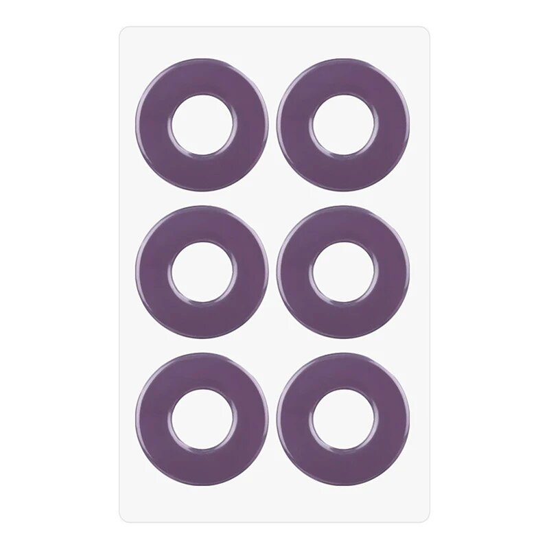 Гелевые пластыри для ног от мозолей, Purple, 6 шт.