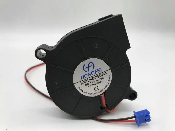 HONGFEI HB5015H12S-X 12V 0.18A 5CM вентилятор охлаждения турбо
