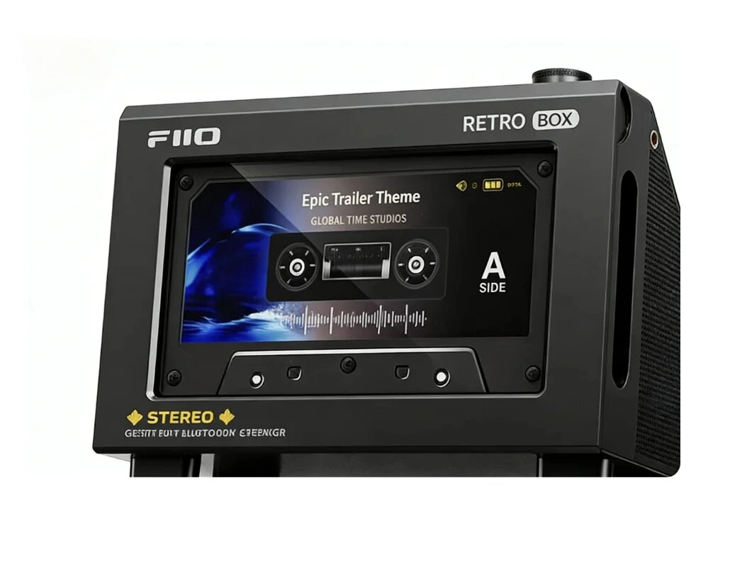 FiiO Retro Box Bluetooth-динамик, черный
