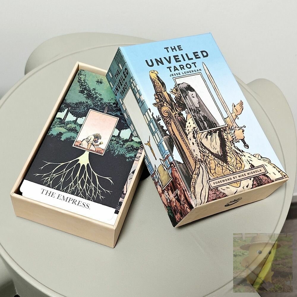 12*7 см Раскрытое Таро, в жесткой коробке/12*7cm The Unveiled Tarot