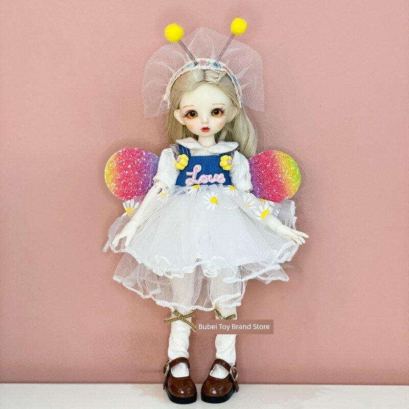 6-точечная детская одежда bjd в стиле Лолита 30cm кукольный костюм, платье Лолиты, цена в виде капусты SS6_Продается