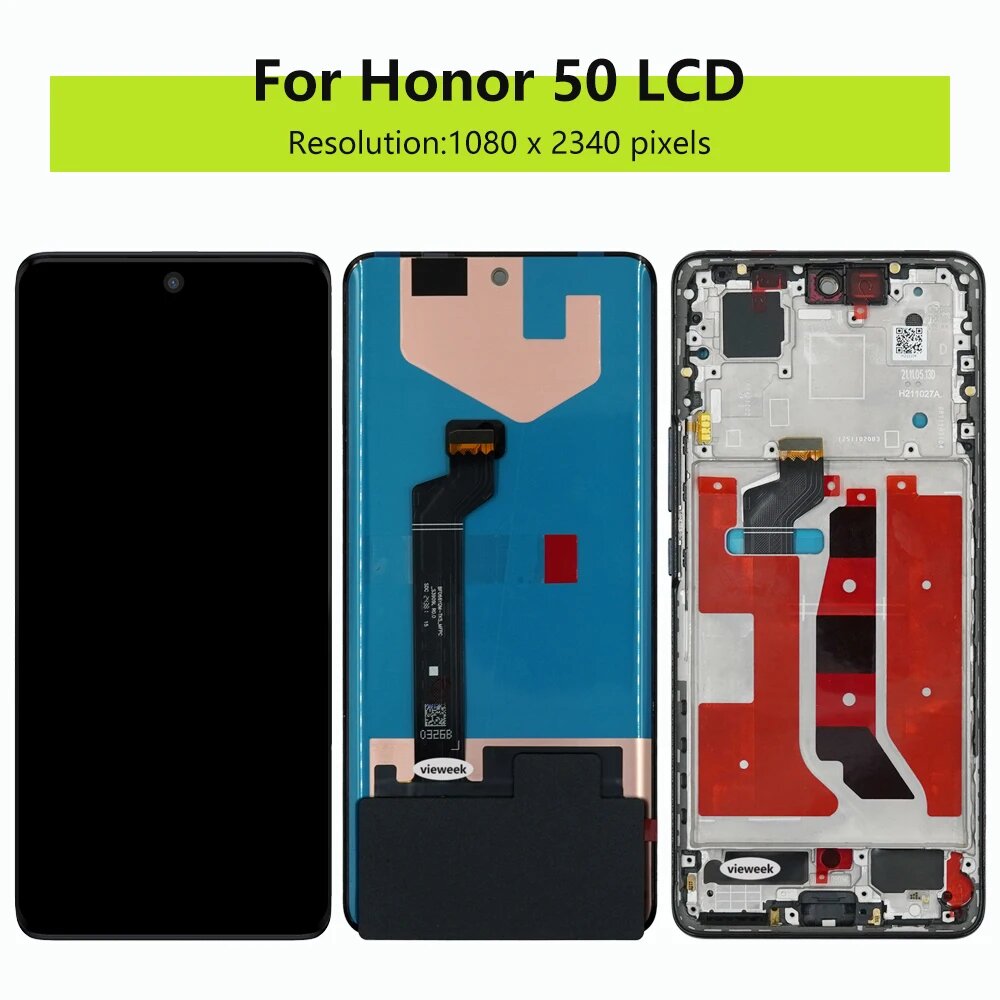 OLED Silver Frame для Honor 50 (NTH-NX9) — фото 1