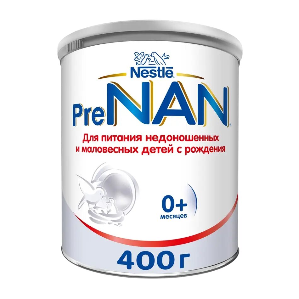 PreNAN Сухая смесь для недоношенных и маловесных детей с рождения 400 г 1 шт