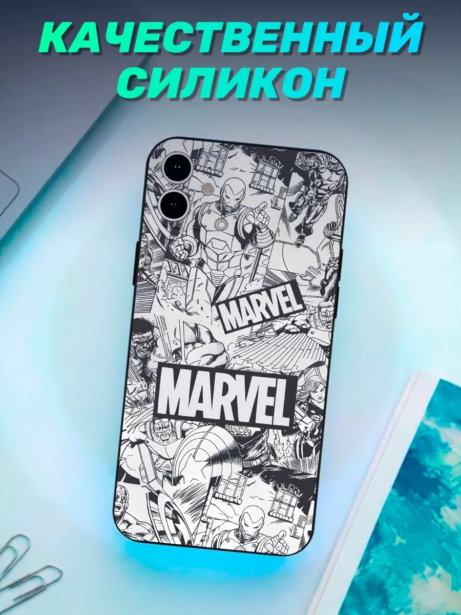 Чехол на iphone 11 Marvel — фото 1