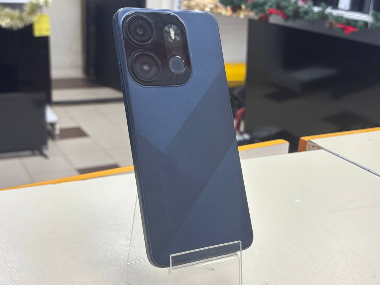 Смартфон TECNO Spark Go 2023 3/64ГБ, 2 SIM, Атлантический Синий, б/у, уценка
