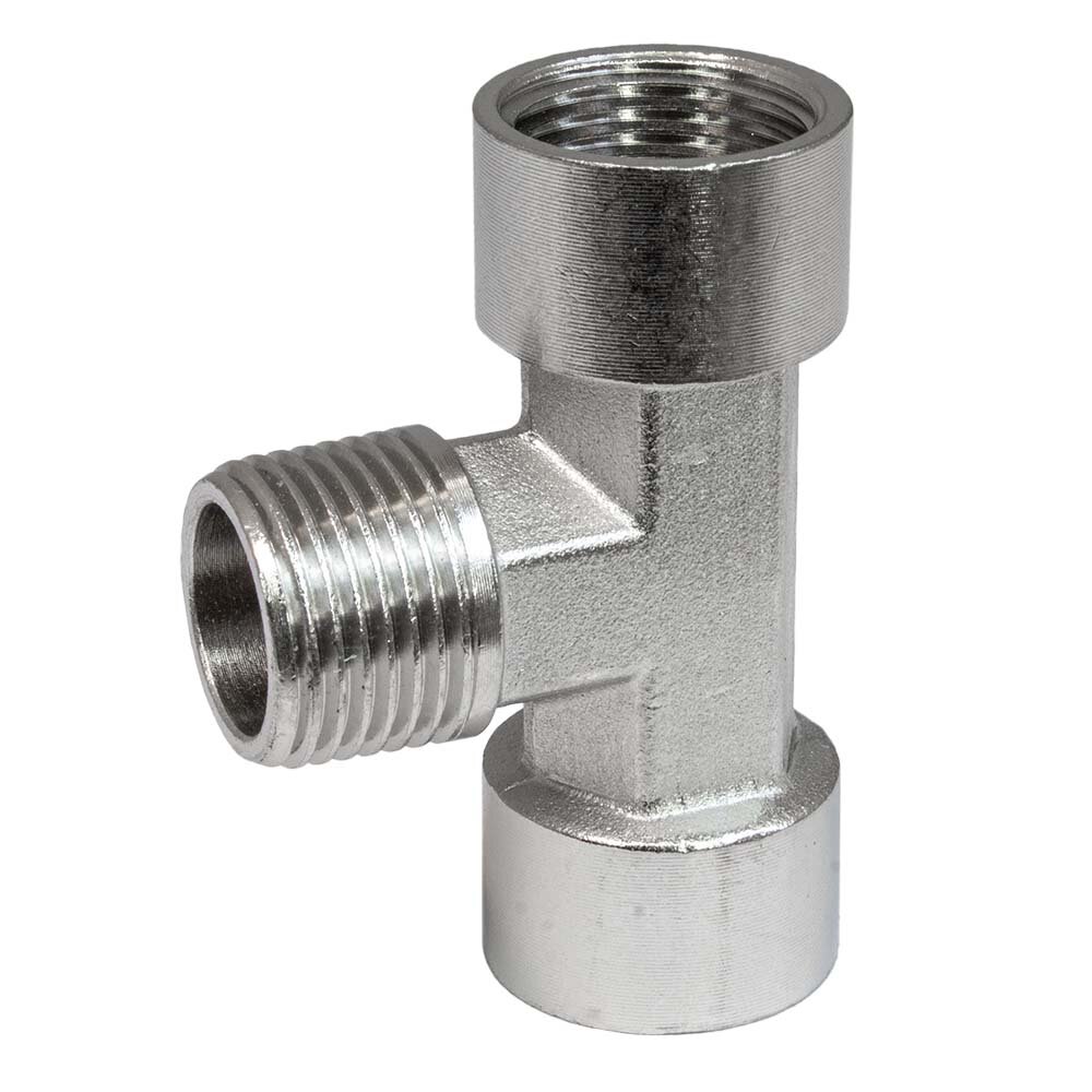 PI TOOLS Фитинг тройник T-3/8FMF резьбовой, для труб. Арт. 0248