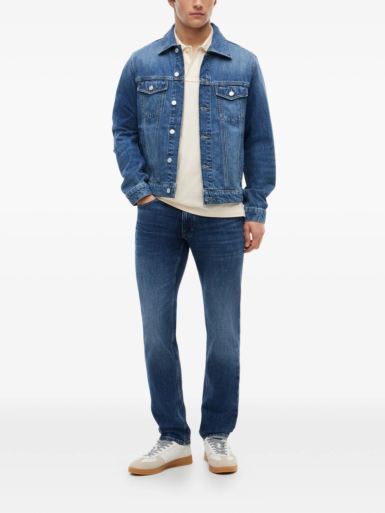 Куртка Tommy Jeans Ryan, размер 46 EU, blue — фото 1