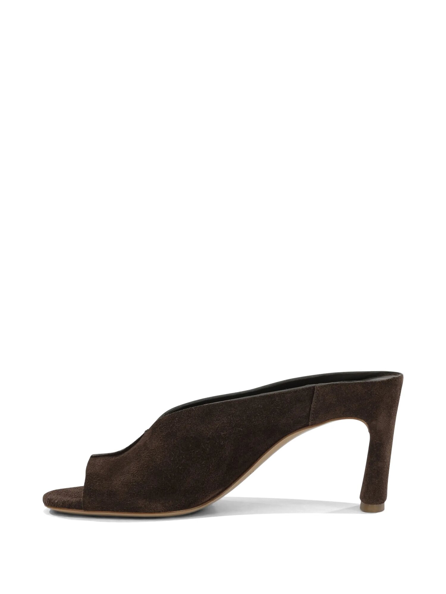 Мюли DELCARLO Suede peep-toe mules, размер 40 — фото 1