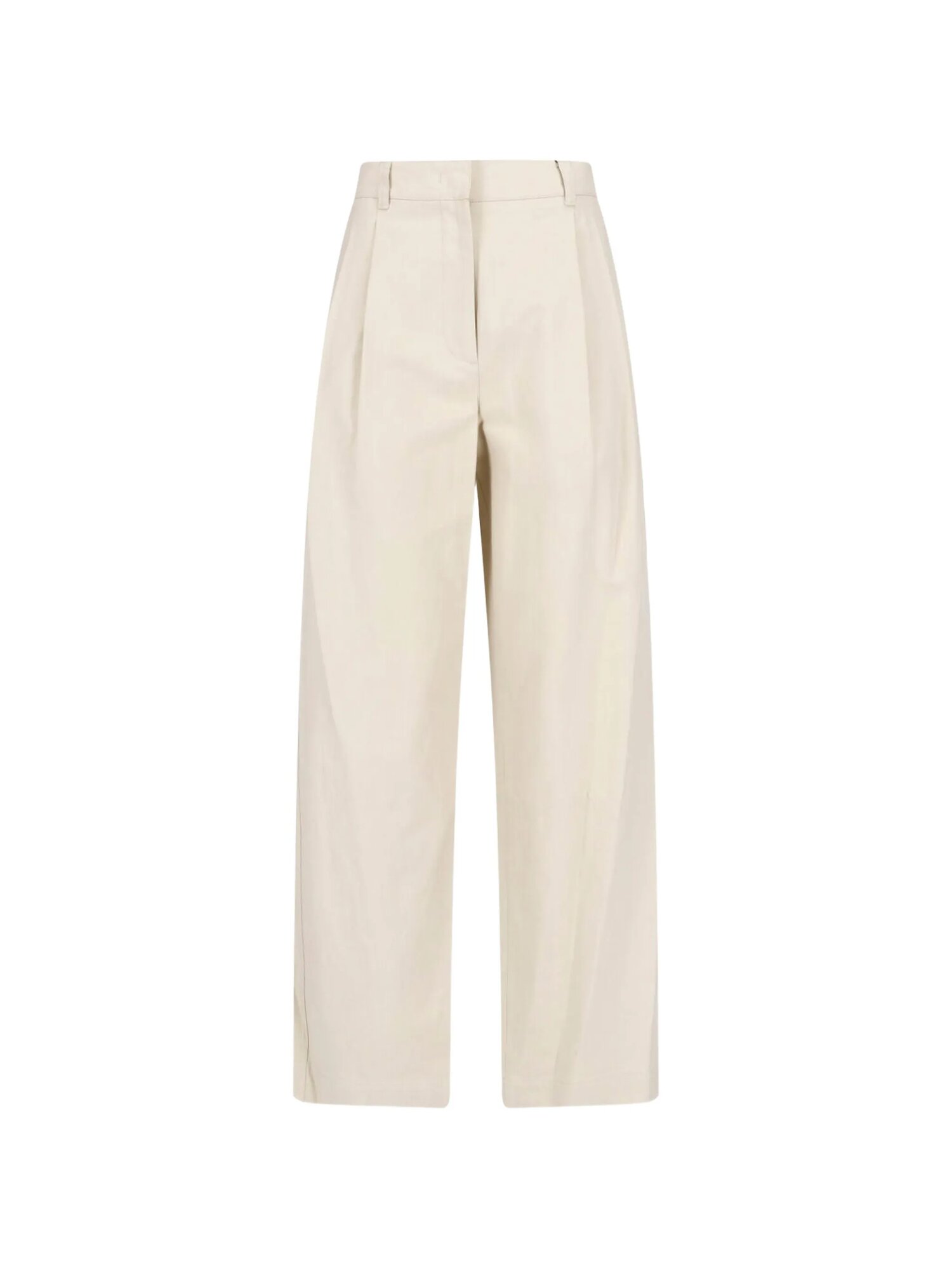 Брюки Pleated wide-leg trousers