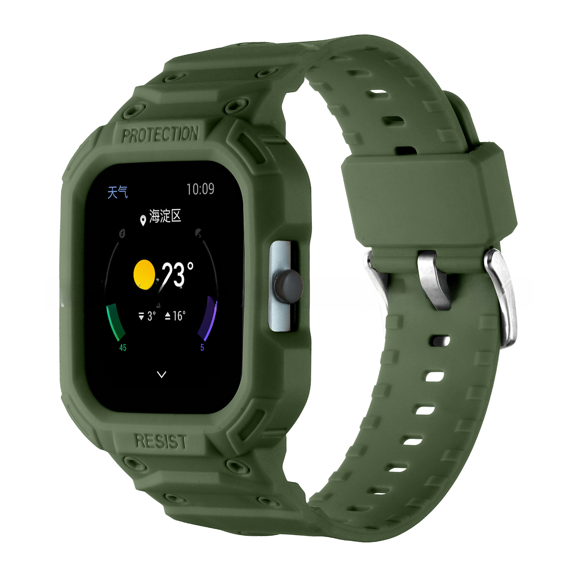 Ремешок "все в одном", для Huami Watch GTS, армейский зеленый