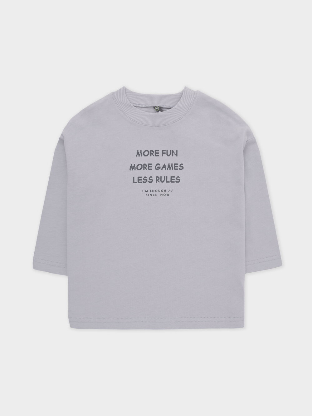 Лонгслив лонгслив с принтом для мальчика, хлопок