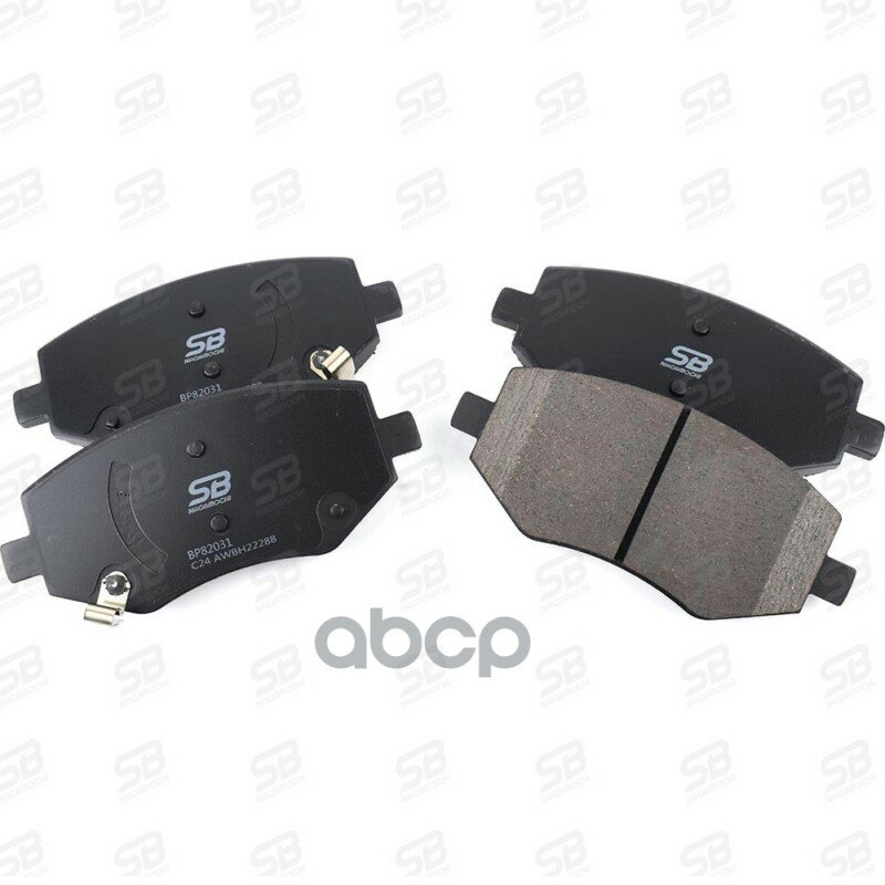 Колодки тормозные дисковые передние к-т Geely_Okavango VX11 (2020-.)/Okavango L VX11-A1 (2022-.) SB Nagamochi арт. bp82031