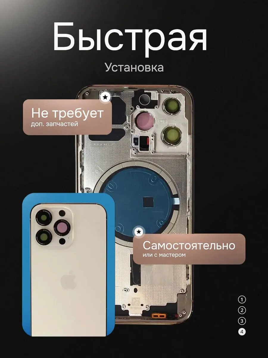 Корпус для iPhone 13 Pro + проклейки — фото 1
