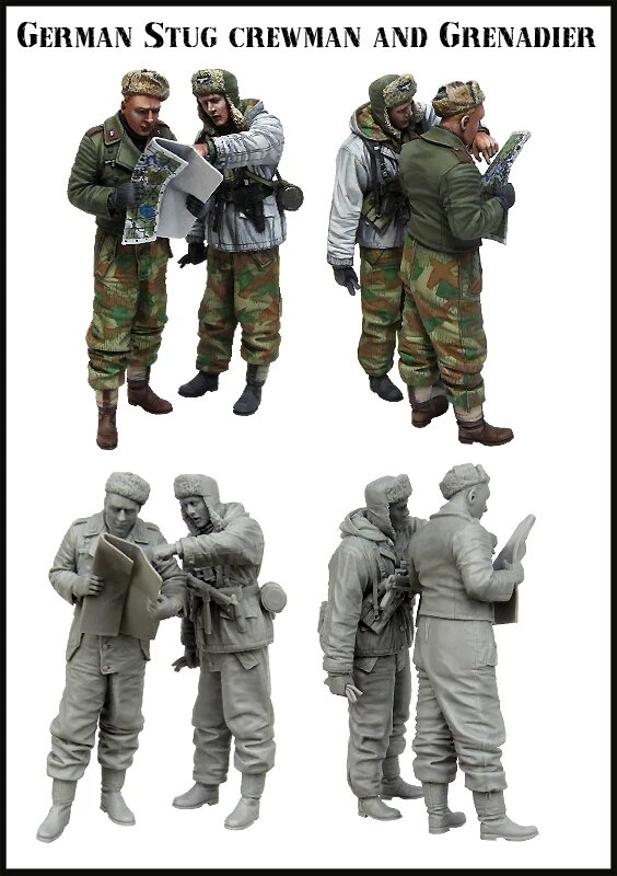 Набор для сборки миниатюр Tusk Model 1/35 Resin A15041