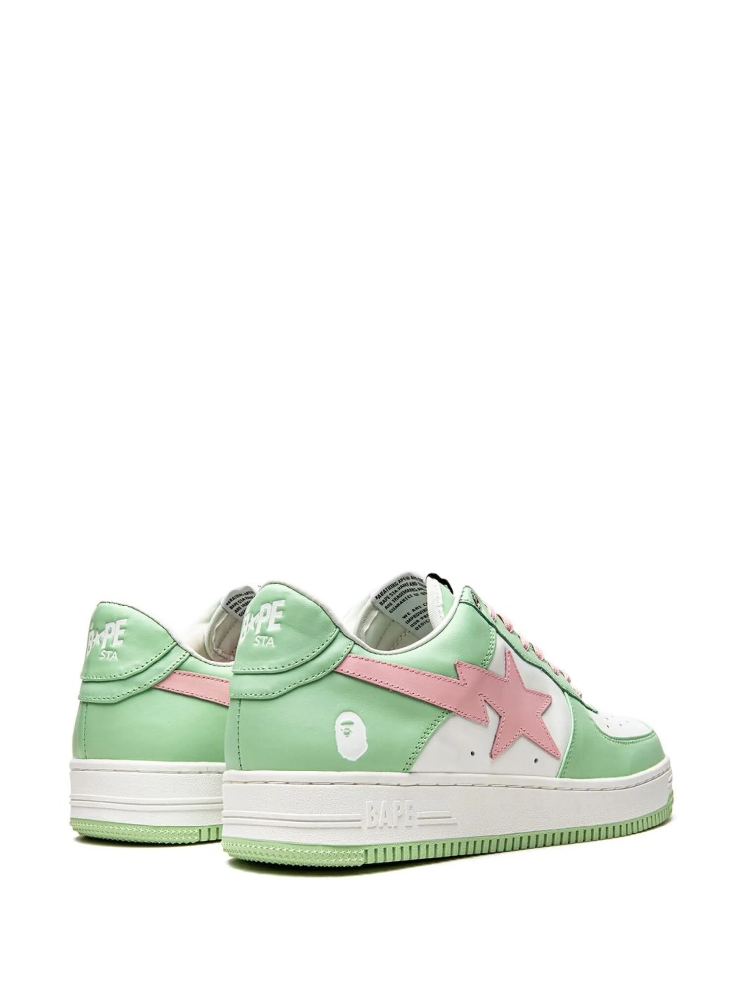Кроссовки A BATHING APE BAPE STA M2, размер 12, бежевый/белый — фото 1