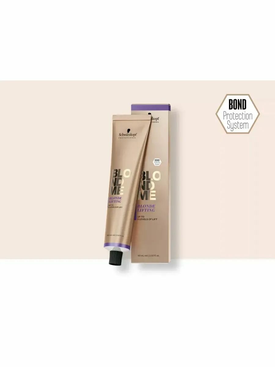 Schwarzkopf BlondMe L-Lifting Ice Irise Осветляющая крем-краска для волос 60мл