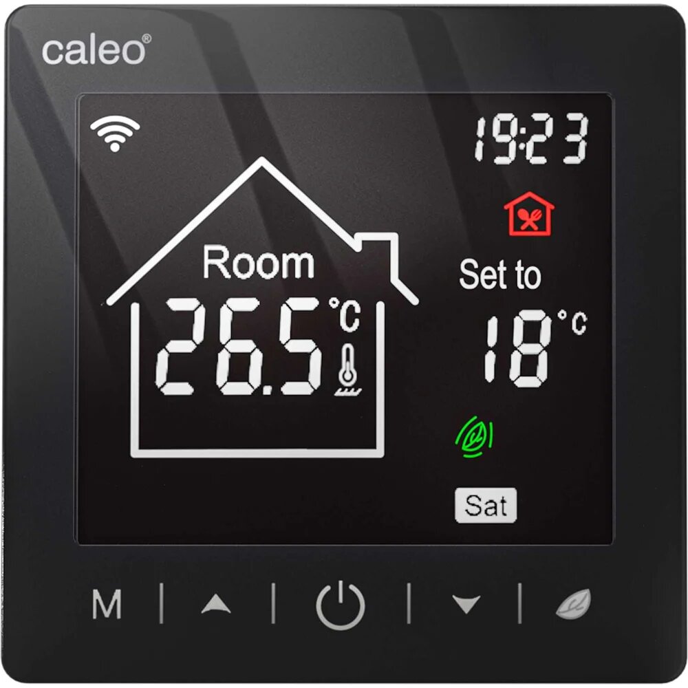 Терморегулятор C947 WIFI (вайфай черный) Caleo 0К-00001385