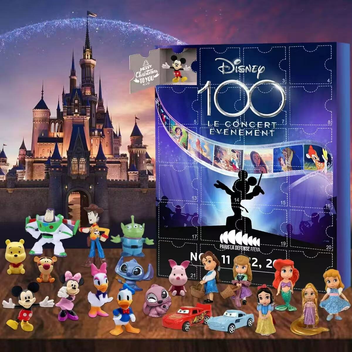 Рождественский адвент-календарь юбилейного издания Disney к 100-летию