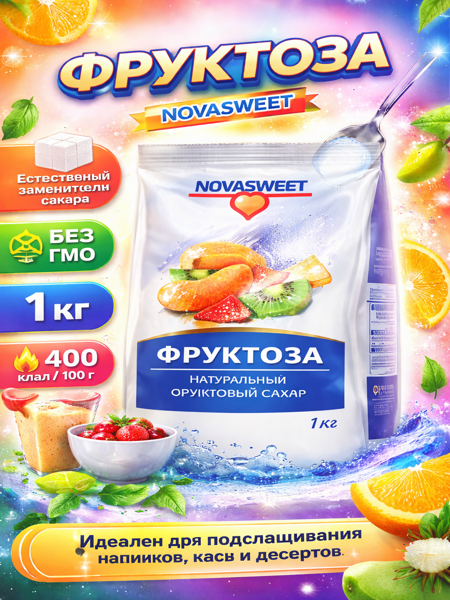 Фруктоза Novasweet 1кг