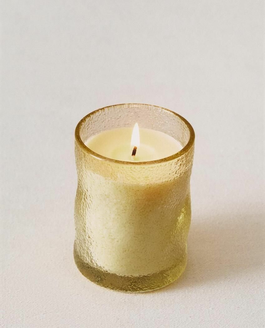 Ароматическая свеча ZARA HOME 5413/705/696 - аромат CITRUS PEACH (155 г)