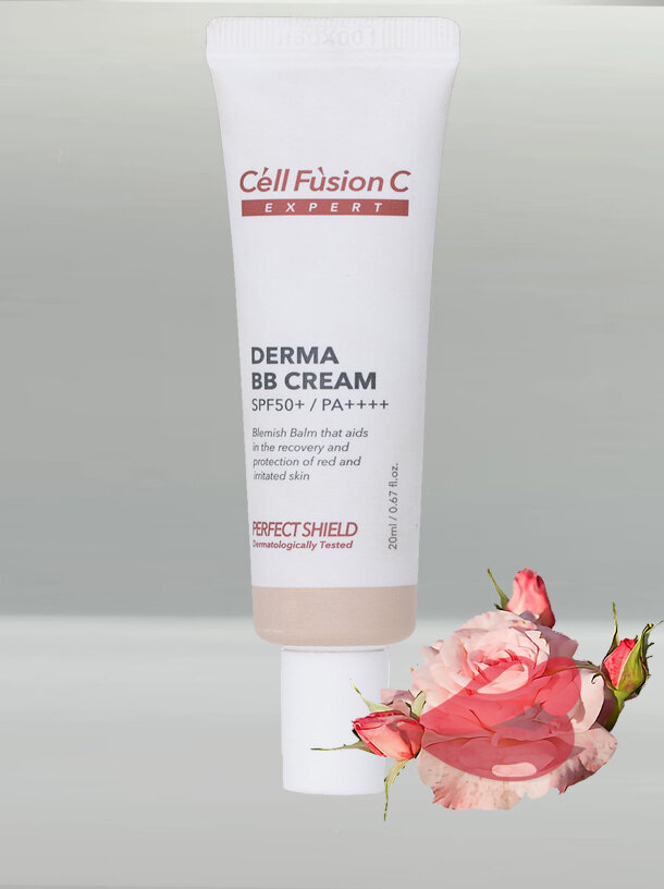 Cell Fusion C Тонирующий бальзам ВВ-крем SPF 50+ Derma BB Cream SPF 50+ 40 мл