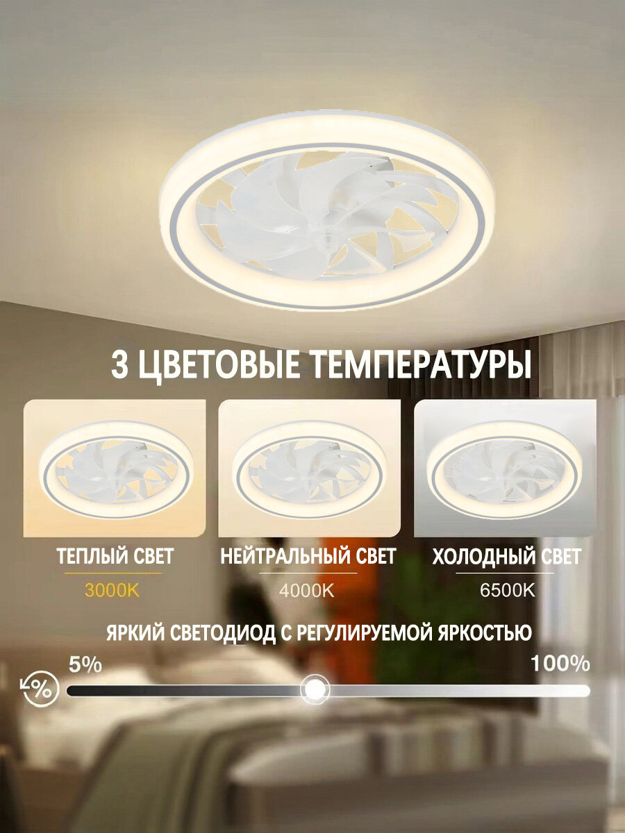 WINLAMS Люстра, LED, 73 Вт — фото 1