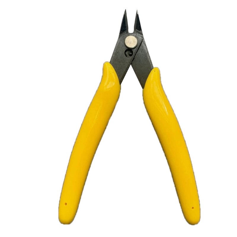 Electronics Wire Cutter Mini Pliers DIY Jewelry Tools Angled Plier Iron Material Perfect for Model Making and Jewelry